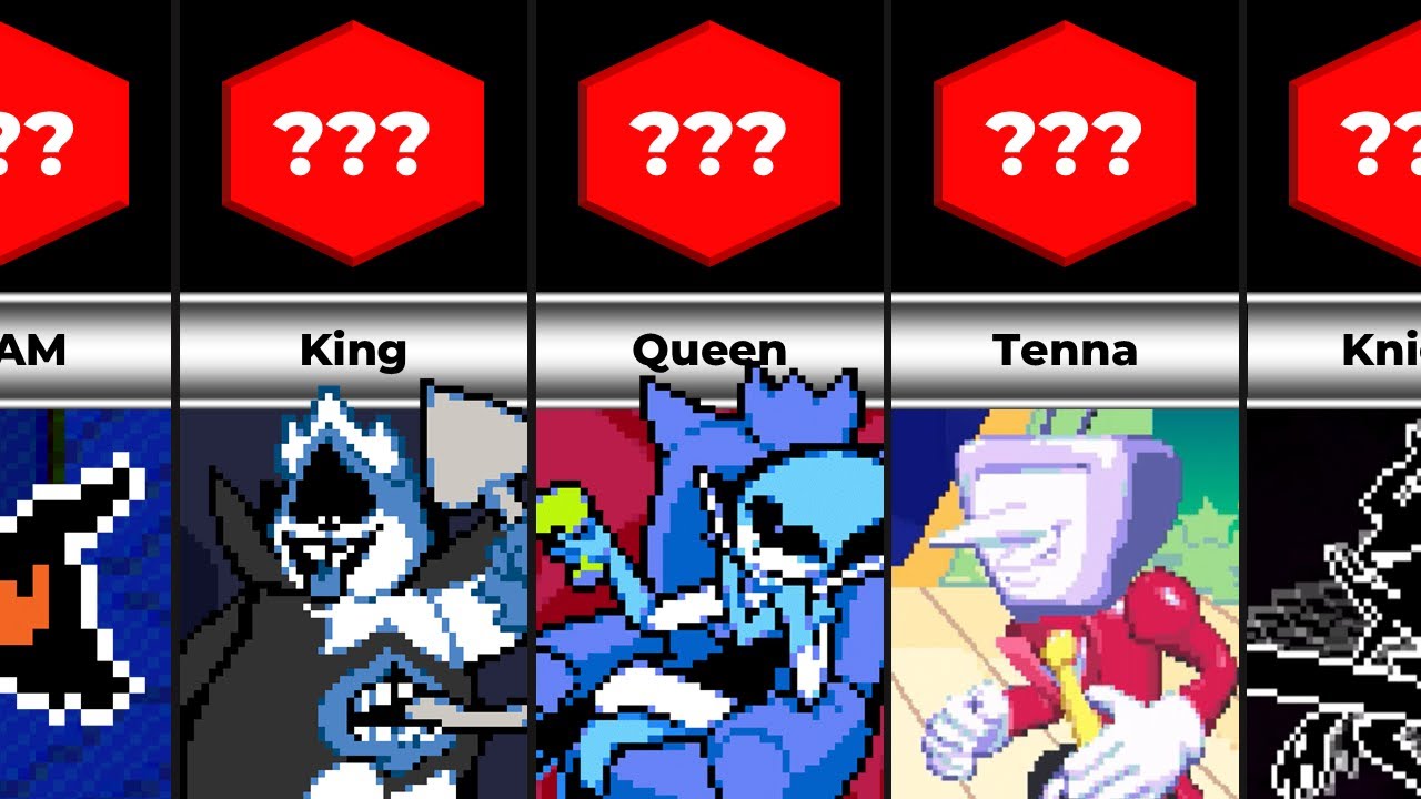 Deltarune - HP Comparison