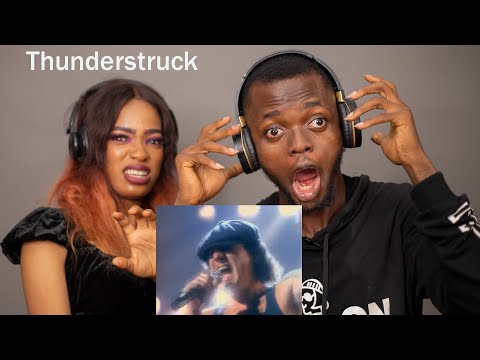 OUR FIRST TIME HEARING AC/DC - Thunderstruck (Official Video) REACTION!!!π±
