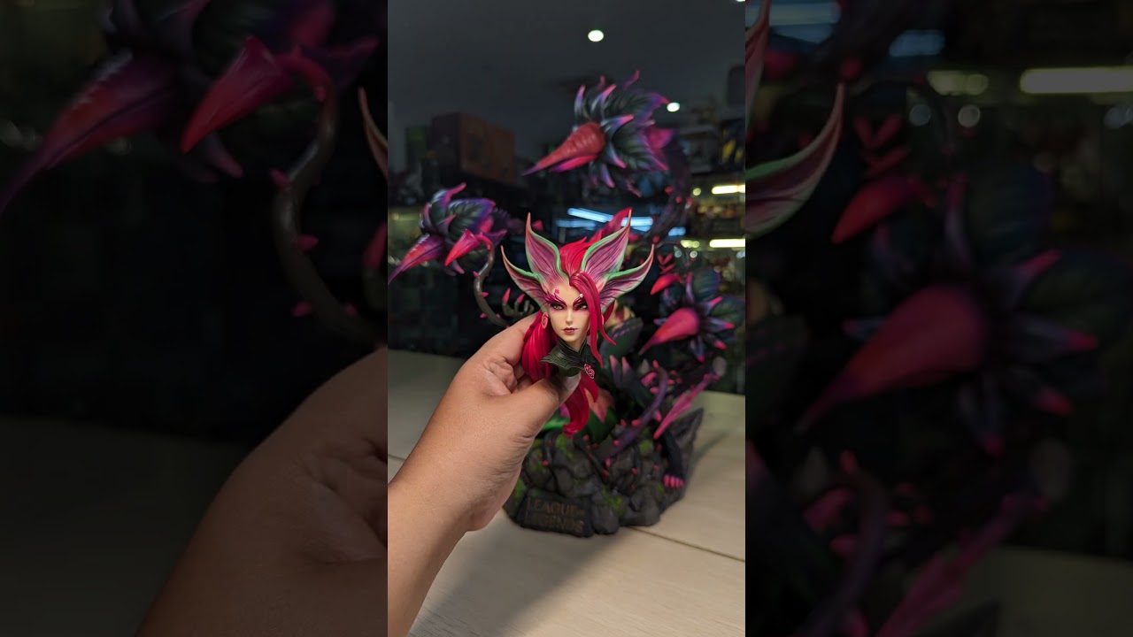 ZYRA 1/4 by Infinity Studio #kawaii#unboxing#animefigure#figure#asmr #leagueoflegends