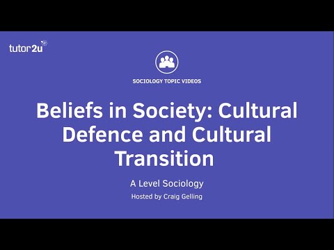 Cultural Defence and Cultural Transition | Beliefs in Society | AQA A-Level Sociology