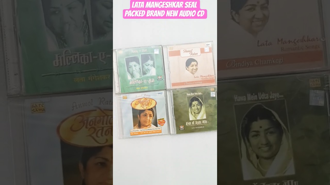 LATA MANGESHKAR SEAL PACKED BRAND NEW AUDIO CD