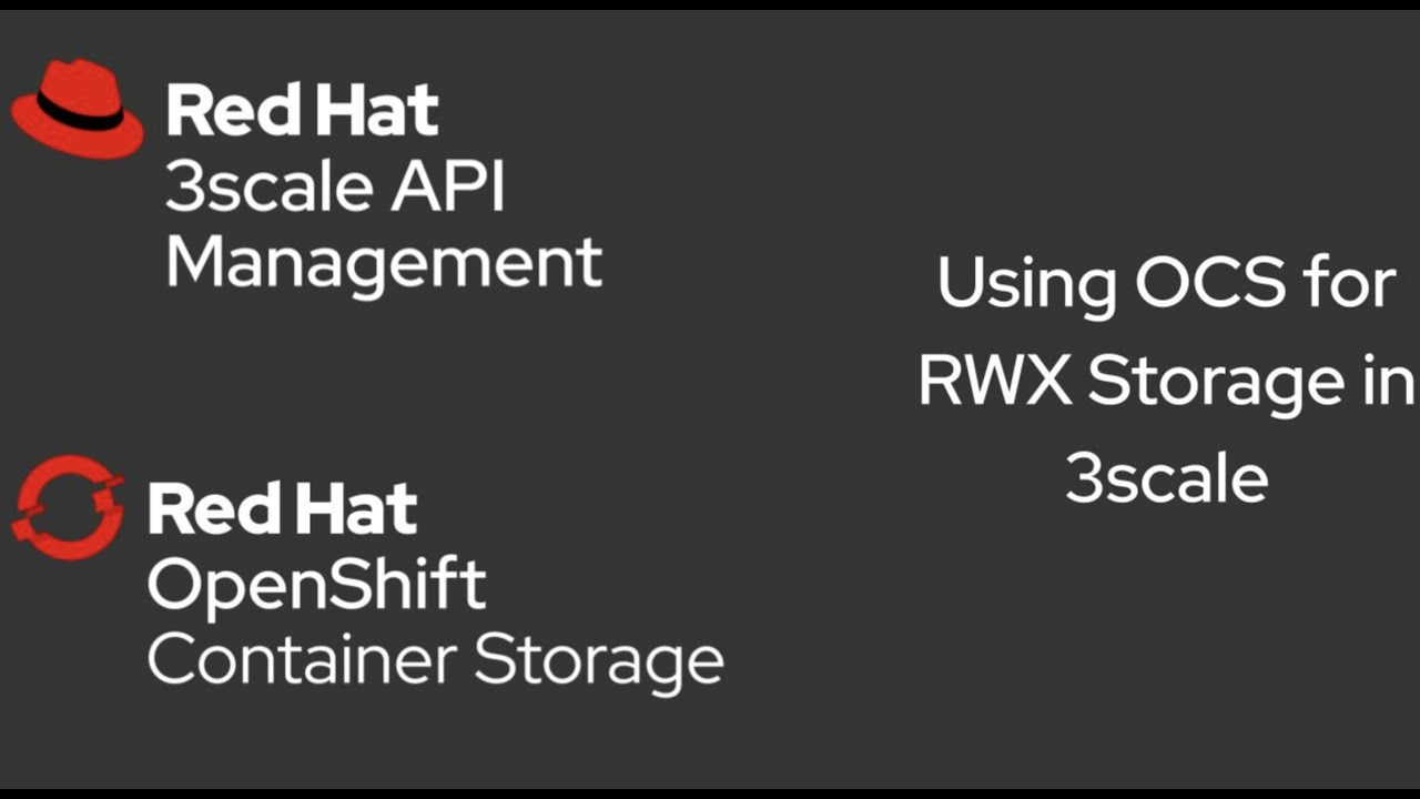 Leveraging OpenShift Container Storage for RWX Operations in Red Hat 3Scale API Management