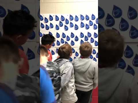 The Drops of Kindness Wall