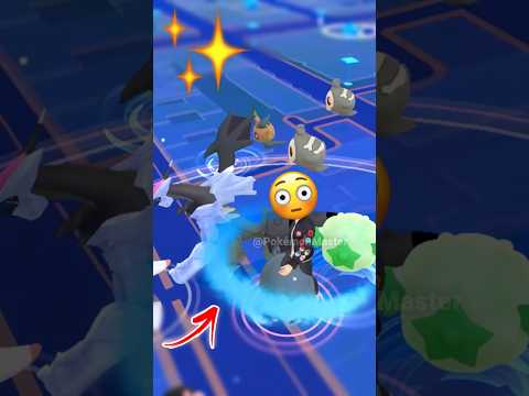 When I got Shiny ✨ Olive in Pokemon GO.