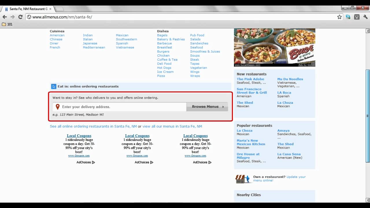 How to use AllMenus 101