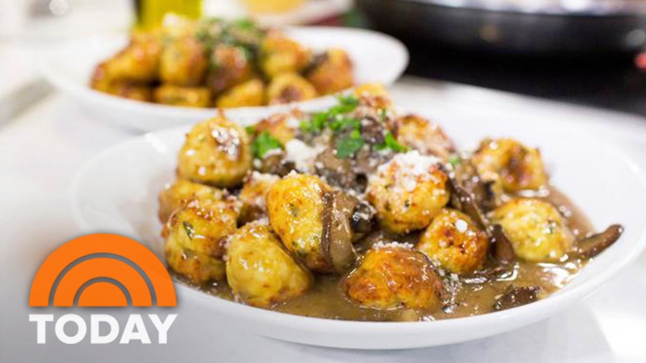 Giada De Laurentiis Makes Chicken Marsala Meatballs | TODAY