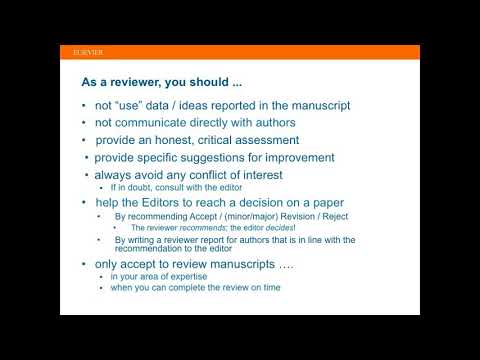 FY 136 Elsevier Researcher Academy Peer Reviewer Ethics