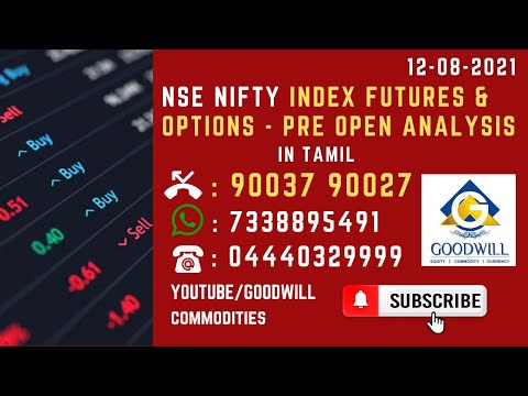 NSE: NIFTY INDEX FUTURES & OPTIONS PRE-OPEN ANALYSIS AUG 12 2021 TAMIL