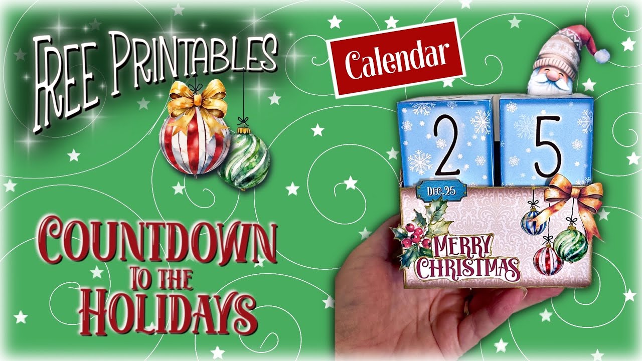 Creative Holiday Countdown Calendar