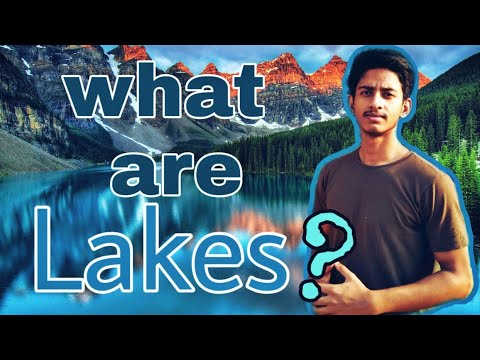 What are lakes in hindi