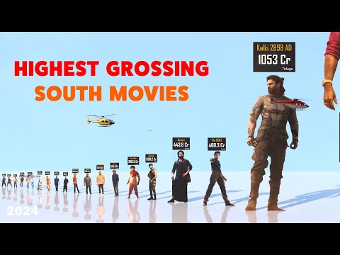 Top 50 Highest Grossing South Indian Movies 2024 | Puspha 2 | Marco | Viduthalai | Kalki | The GOAT