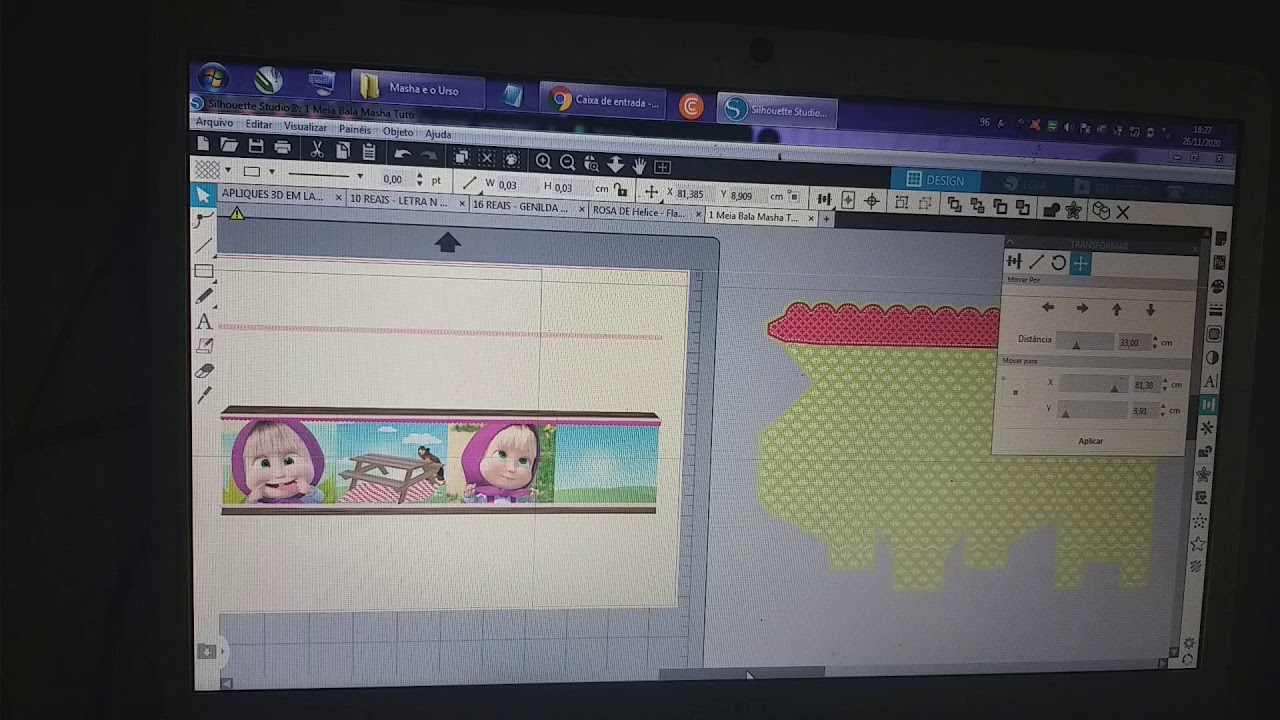 Editando Arquivo de Corte Comprado no Elo7