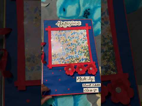 School magazine ideas | holiday homework | diy | #viral #shortvideo #trending