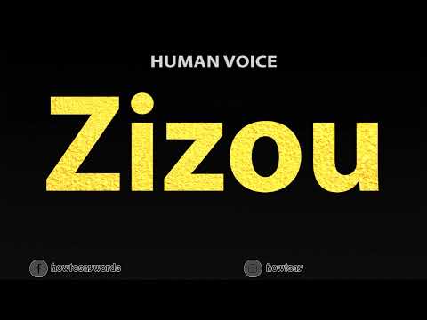 How To Pronounce Zizou