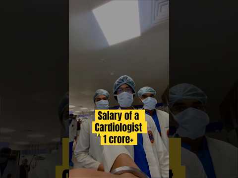 Salary of a cardiologist | crores in an year? π€ #aiims #neet2025 #neet2024 #cardiologist