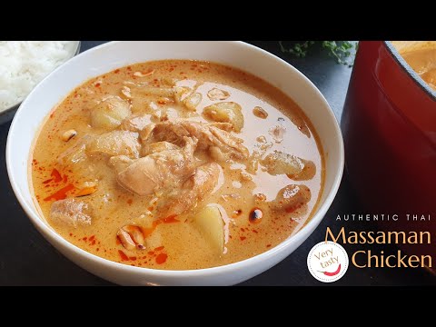 Massaman Chicken Curry - Easy and authentic massaman recipe