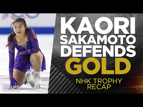 Kaori Sakamoto wins NHK Trophy, Mana Kawabe silver, Young You bronze | THAT FIGURE SKATING SHOW