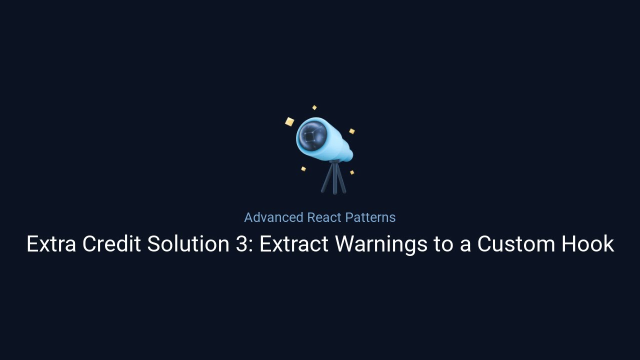 13 - Let's learn Advanced React Patterns with EpicReact.Dev!