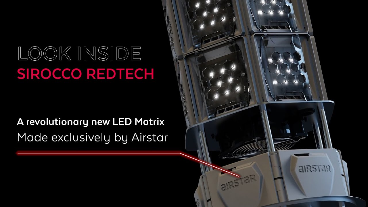 Look Inside Airstar's Sirocco Redtech Safety Lighting