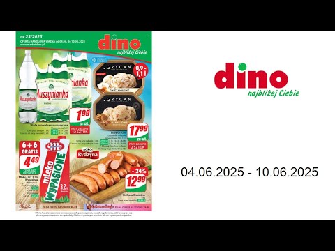 Gazetka Dino - 04.06.2025 - 10.06.2025