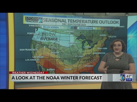 A look at the NOAA winter forecast