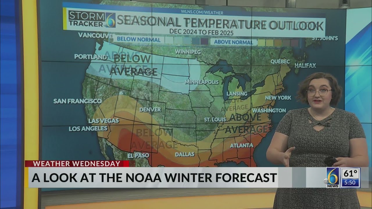 A look at the NOAA winter forecast