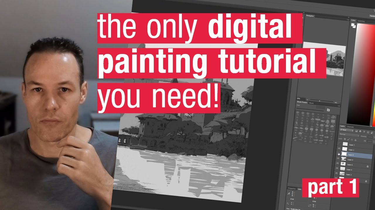 From Zero - Digital Painting Tutorial - Part1