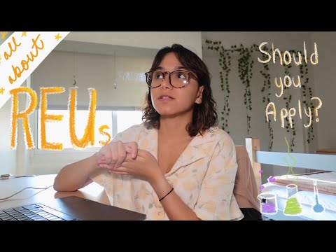 all about REUs | what is an REU + general advice for undergrad research 🔬🧪