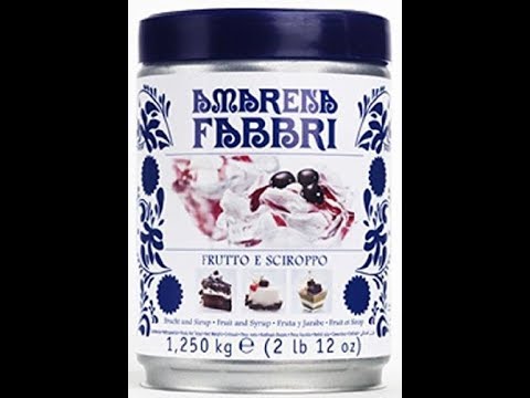 Fabbri Italian Amarena Cherries 1.250kg tin
