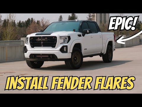How to Install High-Quality EGR Rugged Fender Flares