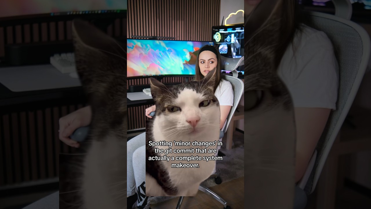 Minor changes in a git commit #coding #funny #programming