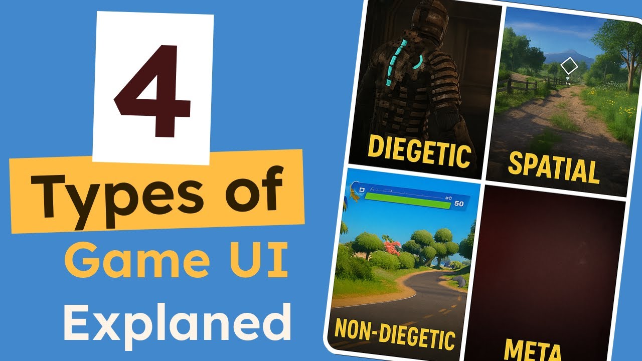 4 Types of Game UI Explained – And Why Designers Use Them