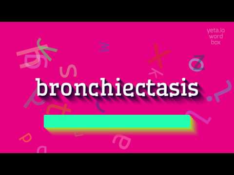How to say "bronchiectasis"! (High Quality Voices)