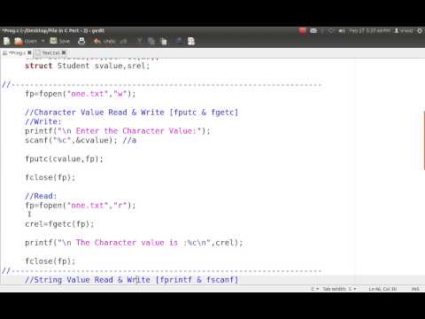 File I/O in C – Part 2 | Vinod Pillai