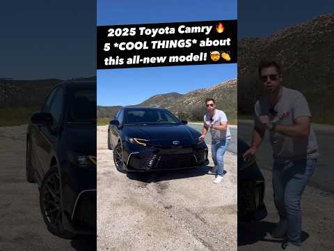 Five Cool Things to Check out on the NEW 2025 Toyota Camry XSE!