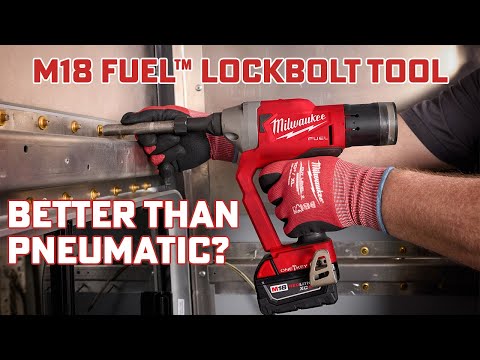 Milwaukee M18 FUEL Lockbolt Tool 2661-20 - PIPELINE New Release