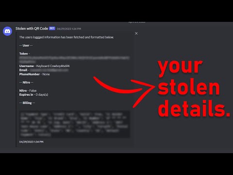 Watch How Hackers hack your Discord account..