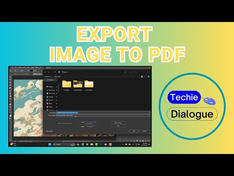 How to Export Image to PDF in Photoshop - Quick Tutorial [2025]