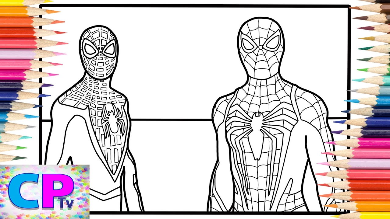 Spiderman 2 IPad Pro Coloring Pages/Superhero Coloring/Elektronomia & RUD - Memory [NCS Release