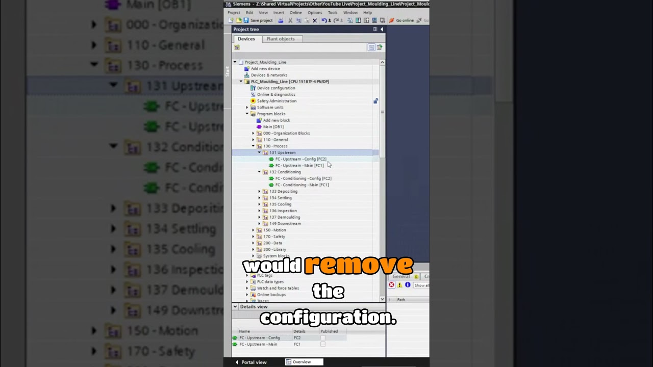 Modular PLC Programming: Configuration Data #tiaportal #plctraining #plcprogramming #plc