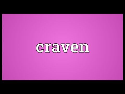 Craven Meaning