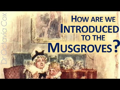 Jane Austen PERSUASION | How are the Musgroves introduced? What is prosopopoeic ekphrasis?
