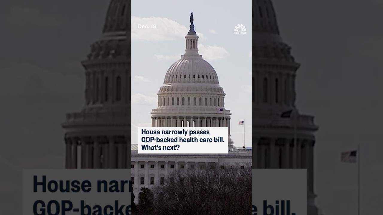 House narrowly passes GOP-backed health care bill