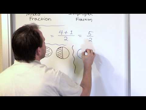 Convert Mixed Fractions to Improper Fractions - 5th Grade Math Tutor