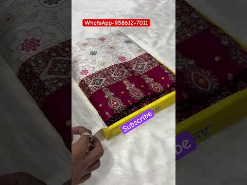 A very beautiful pure gharchola silk saree #saree #patolasilksaree #book order-9586127011