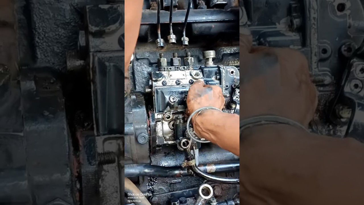 Diesel fuel pump removed #shorts #shortvideo