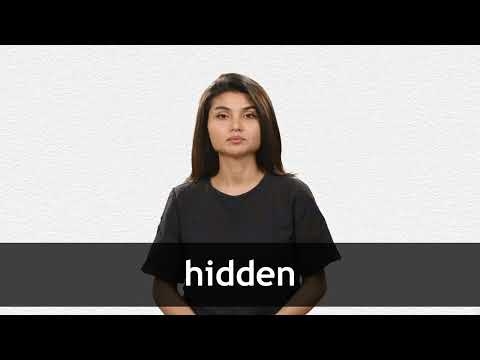 HIDDEN definition and meaning | Collins English Dictionary