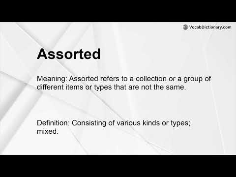 Assorted Meaning