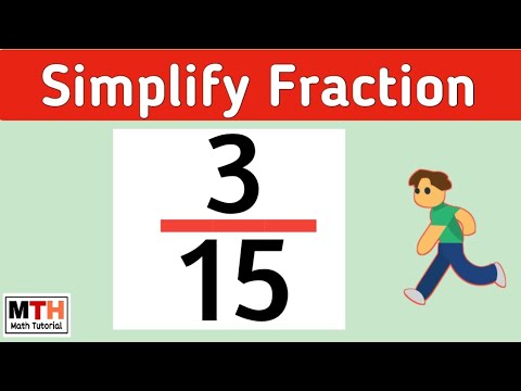 Simplify the fraction 3/15 (simplest reduced form) | 3/15 Simplified