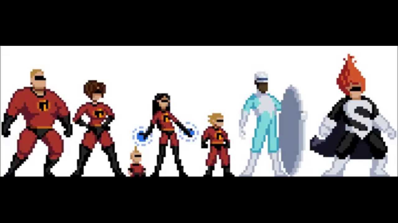 The Incredibles Theme 8 bit